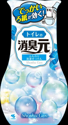 【楽天市場】小林製薬 トイレの消臭元 ふんわり清潔せっけん 400mL ×32個【送料無料】【消臭剤】【芳香剤】：ディスカウントストア てんこもり