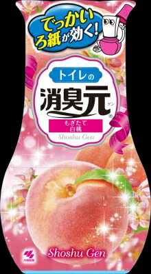 【楽天市場】【全商品ポイント10倍 10/4(土)20:00～10/5(日)23:59】小林製薬 トイレの消臭元 もぎたて白桃 400mL × ...
