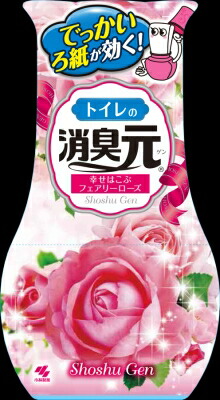 【楽天市場】小林製薬 トイレの消臭元 フェアリーローズの香り400mL ×16個【送料無料】【消臭剤】【芳香剤】：ディスカウントストア てんこもり