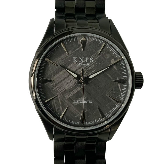 【楽天市場】【中古】KNIS ニス メテオライト 隕石 日本製 自動巻き 腕時計 メンズウォッチ KN001-MT MADE IN JAPAN ...