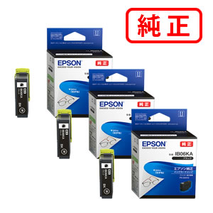 【楽天市場】【3本セット】 IB06KA ブラック EPSON エプソン 純正インクカートリッジ 【沖縄・離島 お届け不可】：everyday