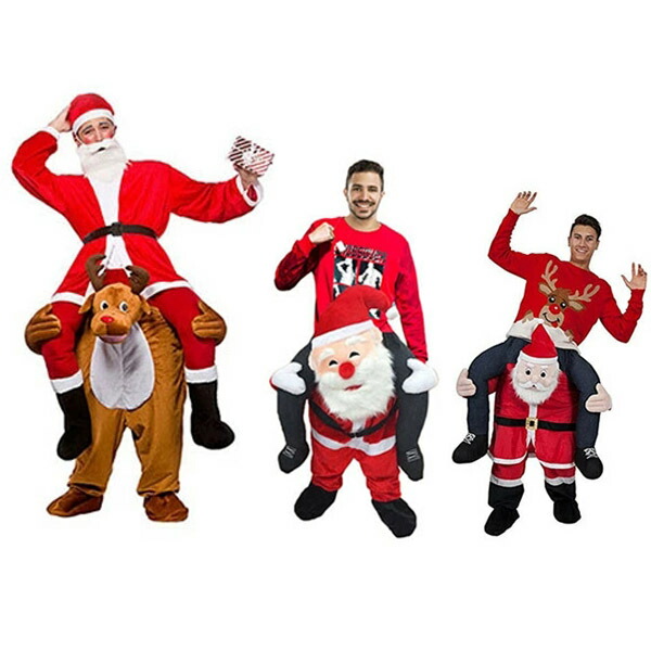 楽天市場】サンタクロース パーティー ライド鹿 クリスマス衣装