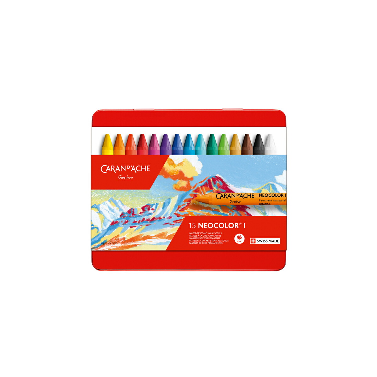 【楽天市場】【CARAN D`A CHE/カランダッシュ】7000-315 ネオカラー 15色セット ゆうパケット（メール便)出荷：EVIS B BOX 楽天市場店
