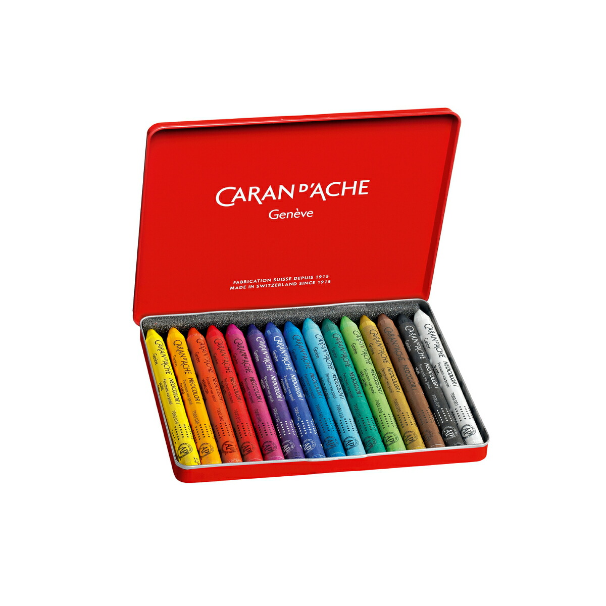 【楽天市場】【CARAN D`A CHE/カランダッシュ】7000-315 ネオカラー 15色セット ゆうパケット（メール便)出荷：EVIS B BOX 楽天市場店