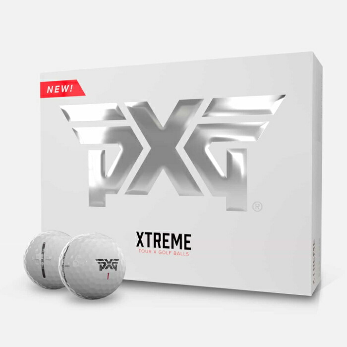 【楽天市場】PXG ゴルフボール Xtreme Tour X - ホワイト 12個入：Evolvin