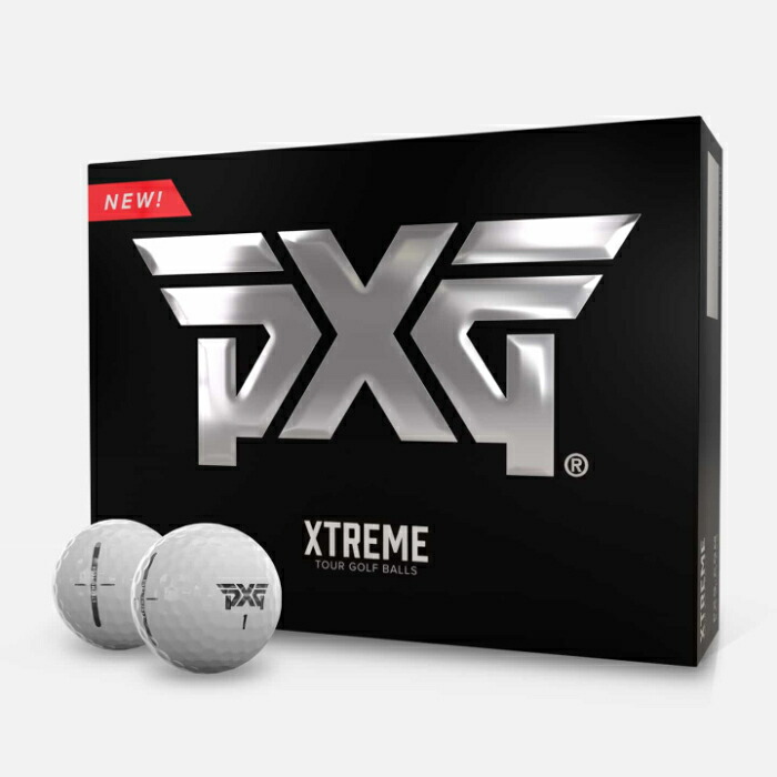 【楽天市場】PXG ゴルフボール Xtreme Tour - ホワイト ・ イエロー 12個入：Evolvin