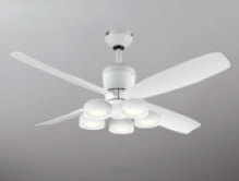 【楽天市場】照明 おしゃれ オーデリック ODELIC シーリングファンライト DCモーターファン 4枚羽根 白色 WF813P1 器具本体 WF822LR 灯具[5灯] 電球色・～6畳 ...