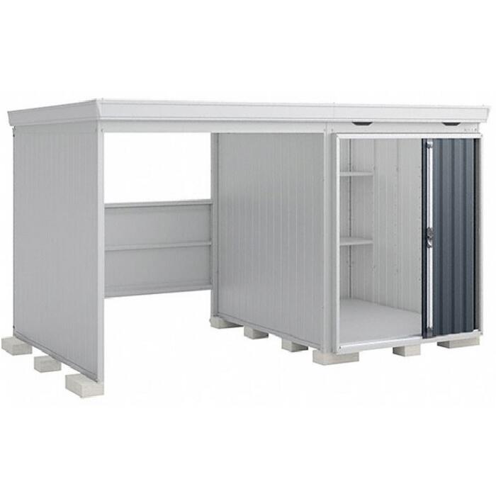 【楽天市場】イナバ物置 フォルタウィズ FORTAWITH 一般型 4000×2210×2385 右扉タイプ FW-22K+1822H 稲葉製作所 イナバ 大型 自転車置き場 一体型 シンプル ...