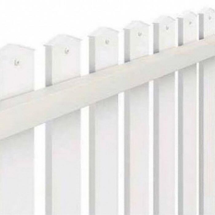 【楽天市場】【部材込み/本体のみ可】YKKAP 塀 エコタス フェンスAB1型 アメリカン格子 白 おしゃれ【消費税込】：業界大手！直販の ...