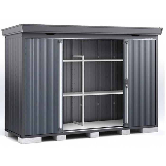 【楽天市場】イナバ物置 中型物置 FORTA フォルタ フランネルグレー 一般型 3050×950×2085 FS-3009SF 稲葉製作所 イナバ 屋外用 おしゃれ【消費税込み】：業界大手 ...