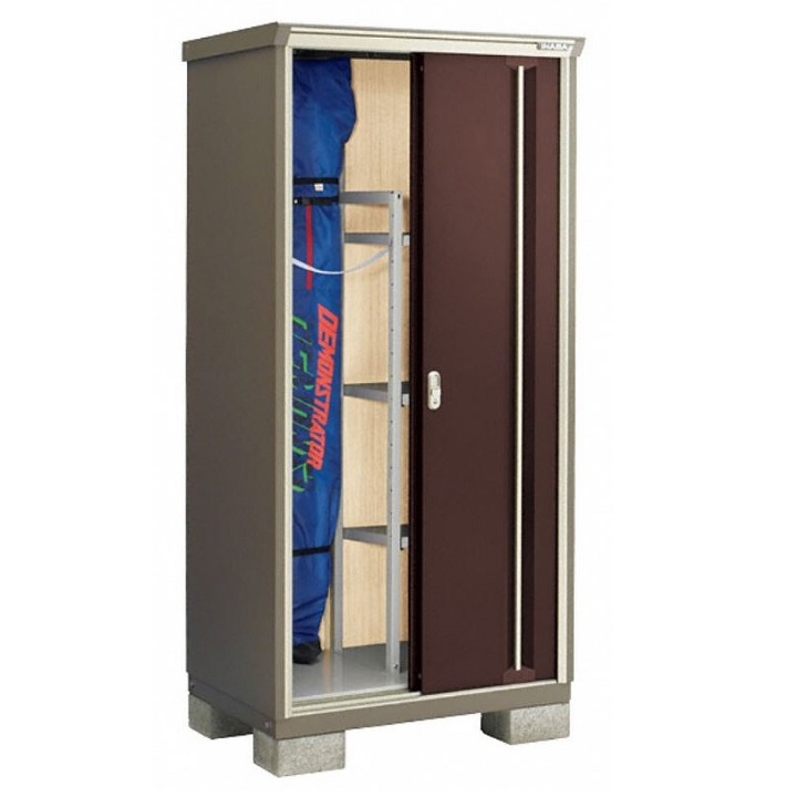 【楽天市場】【標準工事込み】イナバ物置 小型物置 ナイソーシスター 900×720×1903 KMW-097E KMW-097EP【消費税込み】：業界大手！直販のエクスショップ