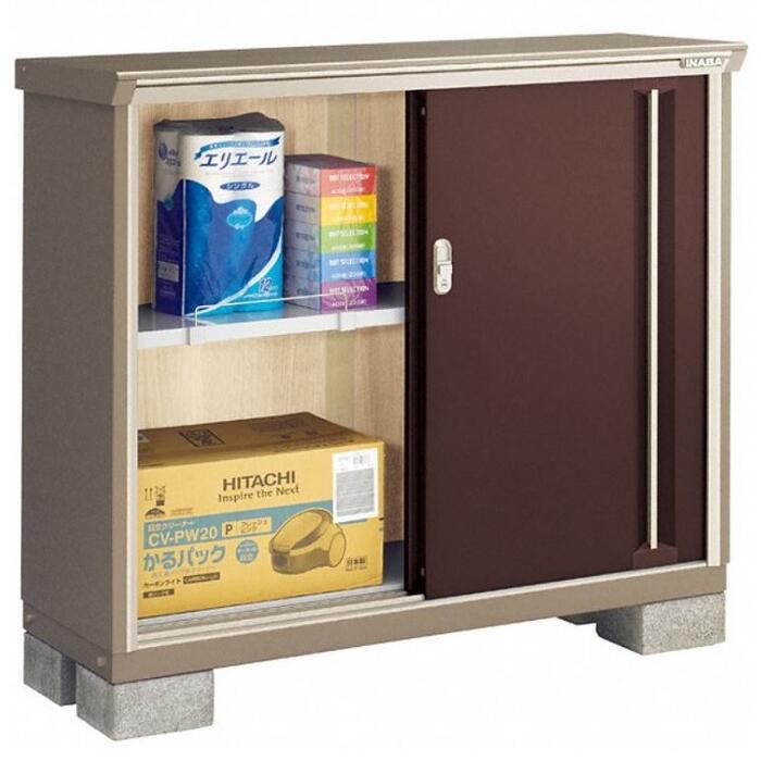 【楽天市場】【標準工事込み】イナバ物置 小型物置 ナイソーシスター 1320×480×1103 KMW-135B KMW-135BP【消費税込み】：業界大手！直販のエクスショップ