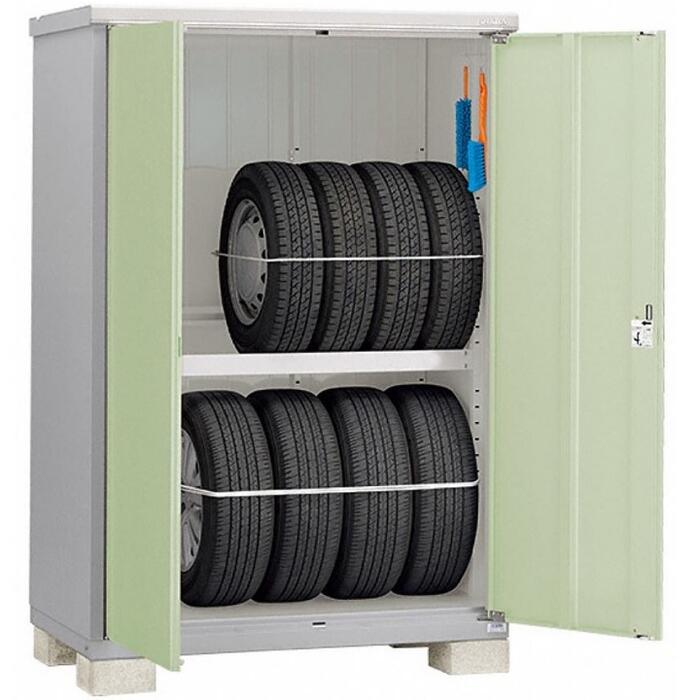 【楽天市場】【標準工事込み】イナバ物置 物置 収納 タイヤストッカー 1320×755×1903 BJX-137ET【消費税込み】：業界大手！直販のエクスショップ