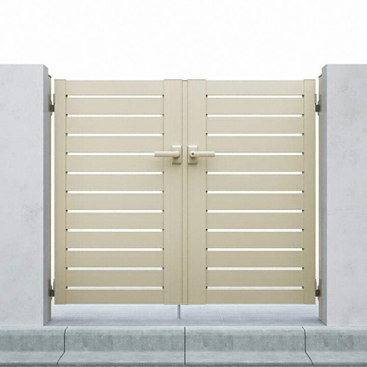 【楽天市場】YKKAP YKK シンプレオ 門扉 YS2型 横スリット 両開き【税込】：業界大手！直販のエクスショップ