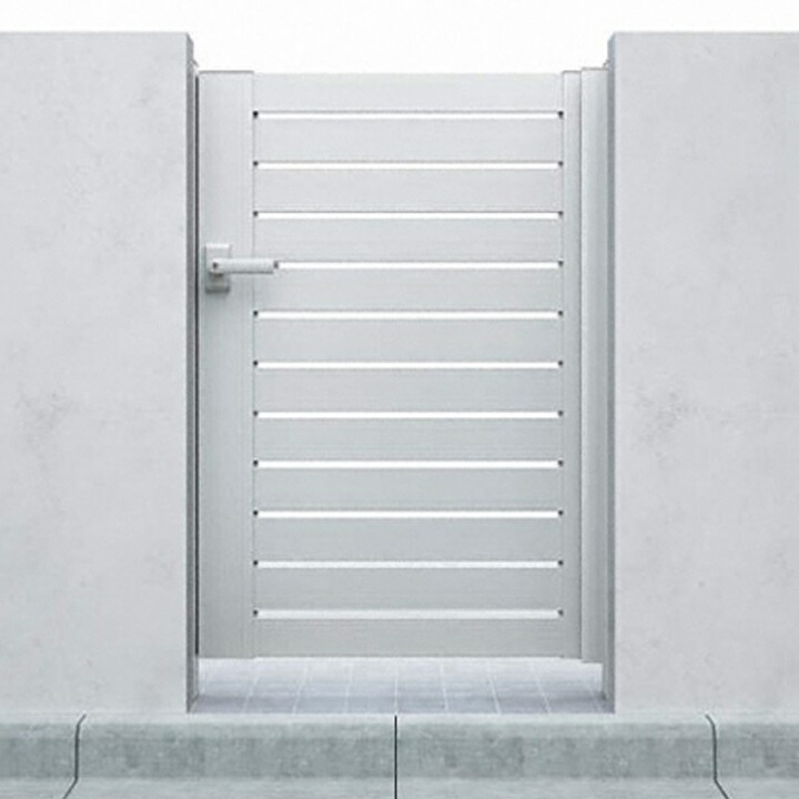 【楽天市場】YKK AP シンプレオ 門扉 YS2型 横スリット 片開き【税込】：業界大手！直販のエクスショップ