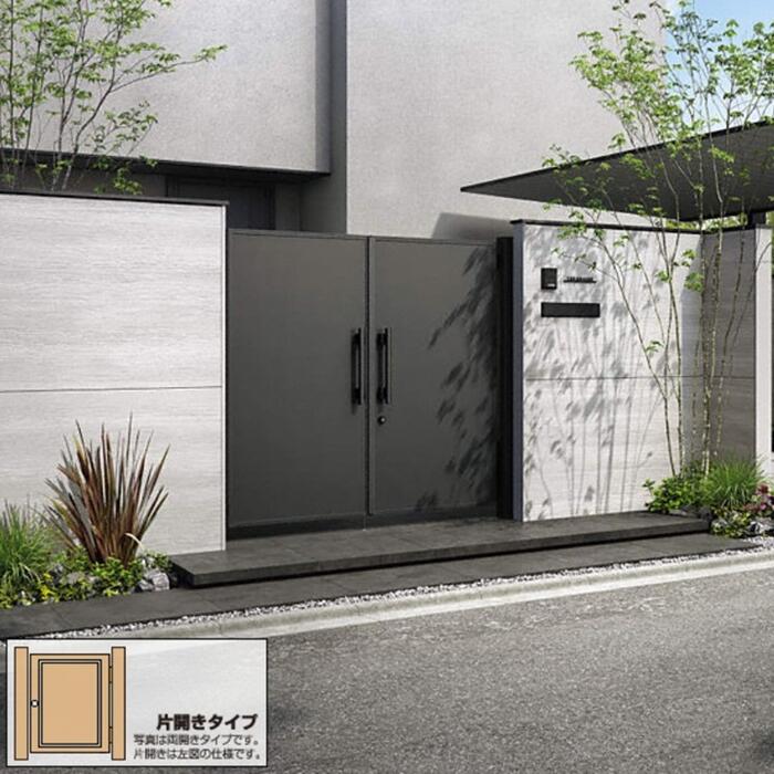 【楽天市場】YKK AP エクスティアラ 門扉 FP1型 プレーン 片開き【税込】：業界大手！直販のエクスショップ