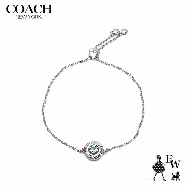 【楽天市場】コーチ ブレスレット アウトレット チェーンブレス COACH 67072 AV9 シルバー×ブルー エクセルワールド ギフト ...