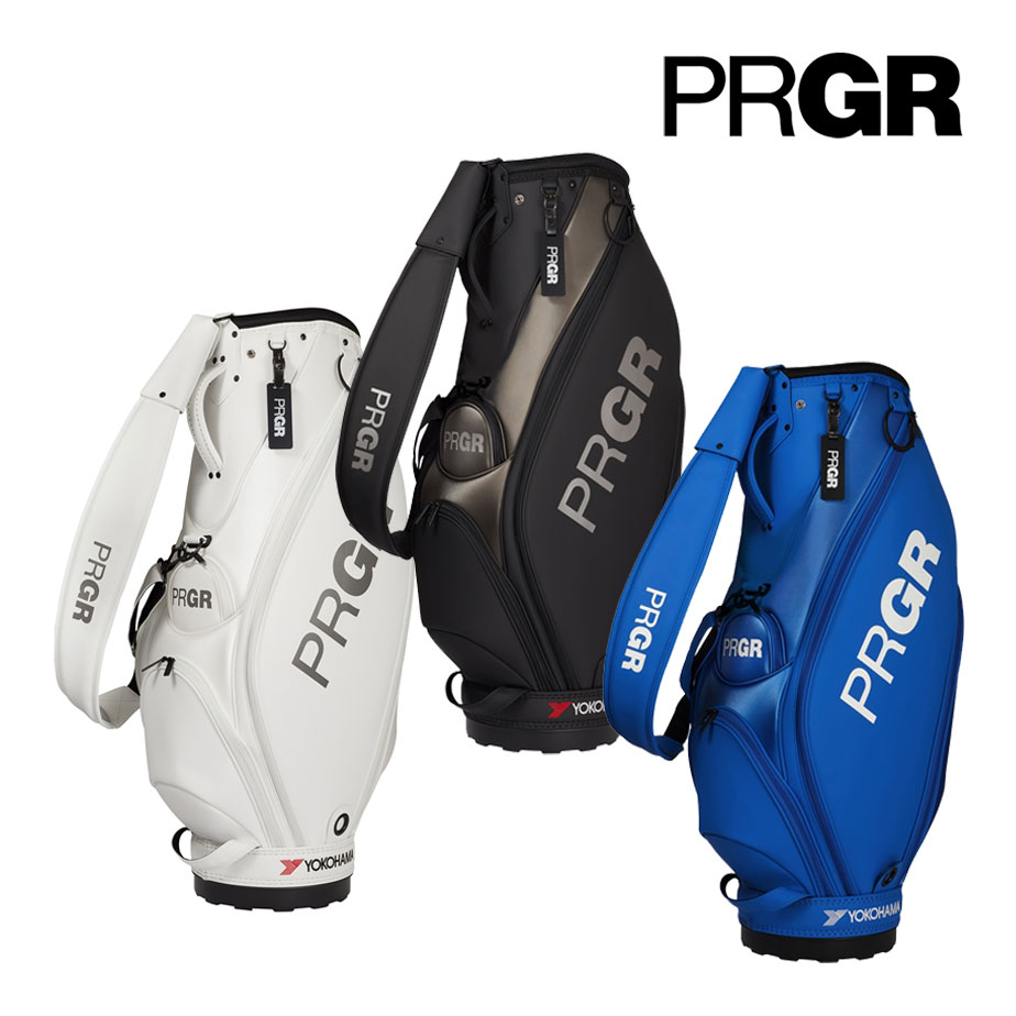 【楽天市場】プロギア スポーツモデル ベーシックモデル キャディバッグ メンズ PRCB-234 ブラック ホワイト ブルー 9.0型 47 ...
