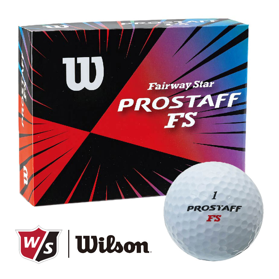 【楽天市場】ウィルソン PROSTAFF FS ゴルフ ボール 1ダース(12球) WILSON：EX GOLF