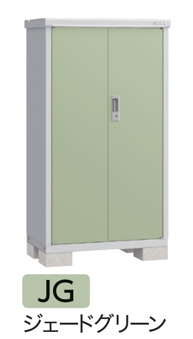 【楽天市場】イナバ物置 アイビーストッカー BJX-099E（全面棚タイプ）扉色：ジェードグリーン（JG） 物置き 小型 屋外 収納庫：エクシーズ