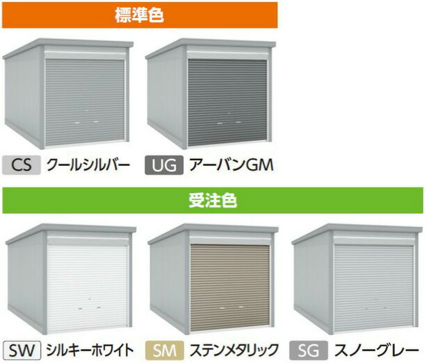 【楽天市場】イナバガレージ ガレーディア 組み合わせタイプGRN-3126・57S（スタンダード/豪雪地型）：エクシーズ