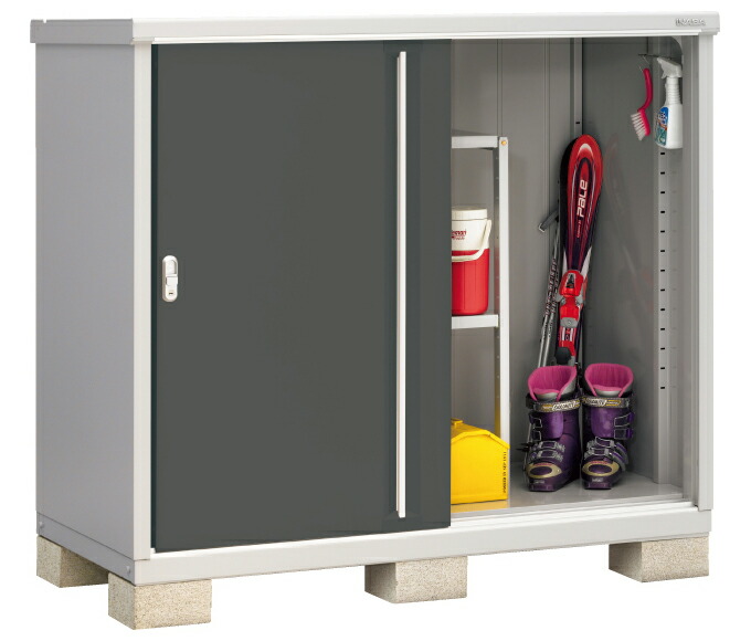 【楽天市場】イナバ物置 シンプリーMJX-157C【全面棚タイプ】MJX-157CP【長物収納タイプ】物置き 小型 屋外 収納庫：エクシーズ