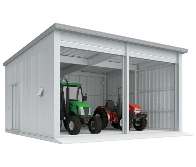 【楽天市場】イナバガレージ 倉庫・ガレージSGN-358MUB-2（ミディアム/多雪型/ベタ基礎）：エクシーズ