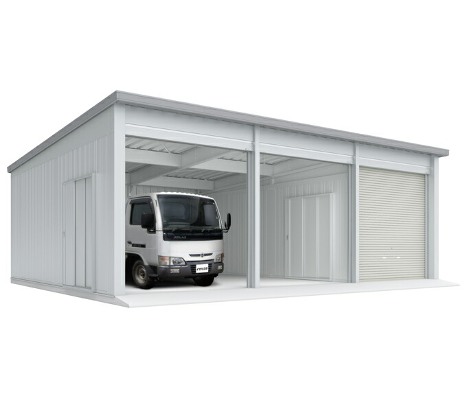 【楽天市場】イナバガレージ 倉庫・ガレージSGN-366GUN-3（ジャイアント/多雪型/布基礎）関東送料無料 一部地域組立対応可 車庫 ガレージ 収納庫 倉庫 備蓄 稲葉製作所：エクシーズ