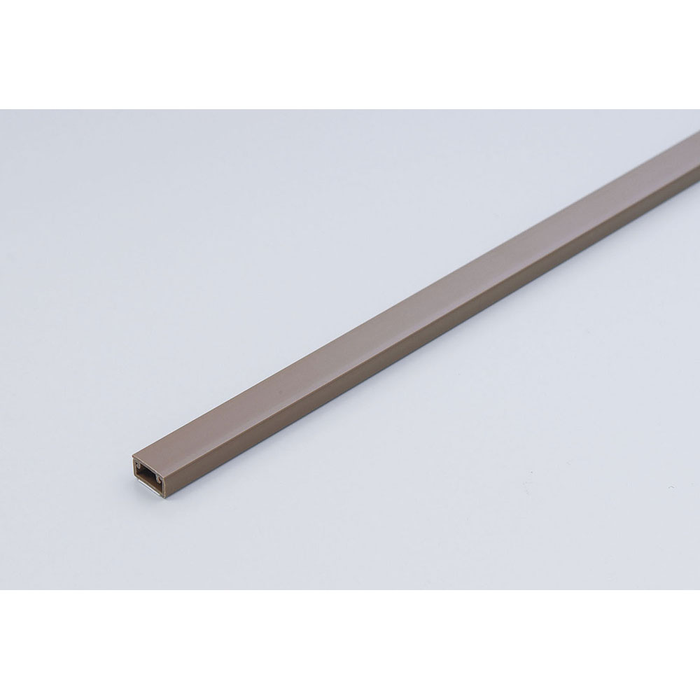 【楽天市場】モール 壁用 テープ付ABSモール（吊下げ）_MH-T01H-BR_1255900_ELPA（エルパ・朝日電器）：エクサイトセキュリティ楽天市場店