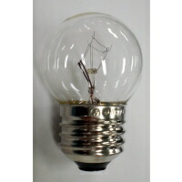 【楽天市場】白熱電球 口金E26 ミニ・ベビーボール球 G-L8006H(C)_1652400_ミニボール球 G40 10W E26 クリア_ELPA（エルパ・朝日電器）：エクサイト ...