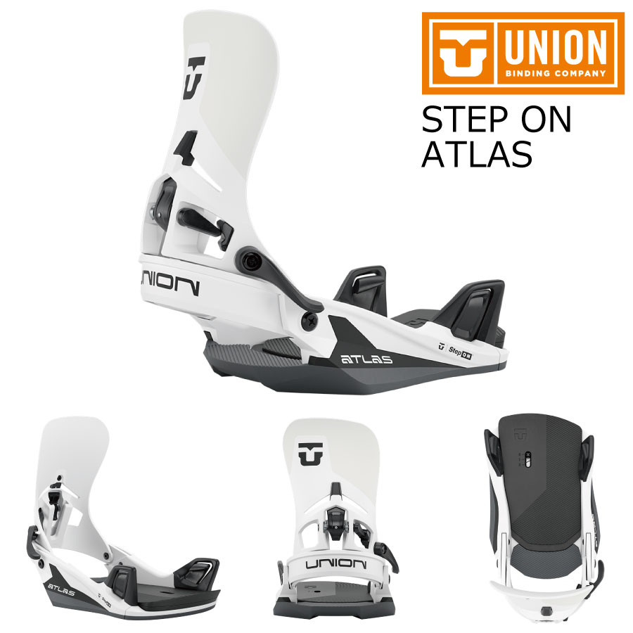 【楽天市場】25-26 ユニオン ステップオンビンディング アトラス ホワイト UNION STEP ON ATLAS White 特典あり ...