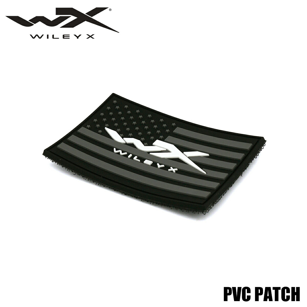 【楽天市場】ワイリーエックス ロゴ PVCパッチ Wiley X 備品 グッズ 星条旗 アメリカンフラッグ ベルクロ ワッペン：メガネ補聴器の ...