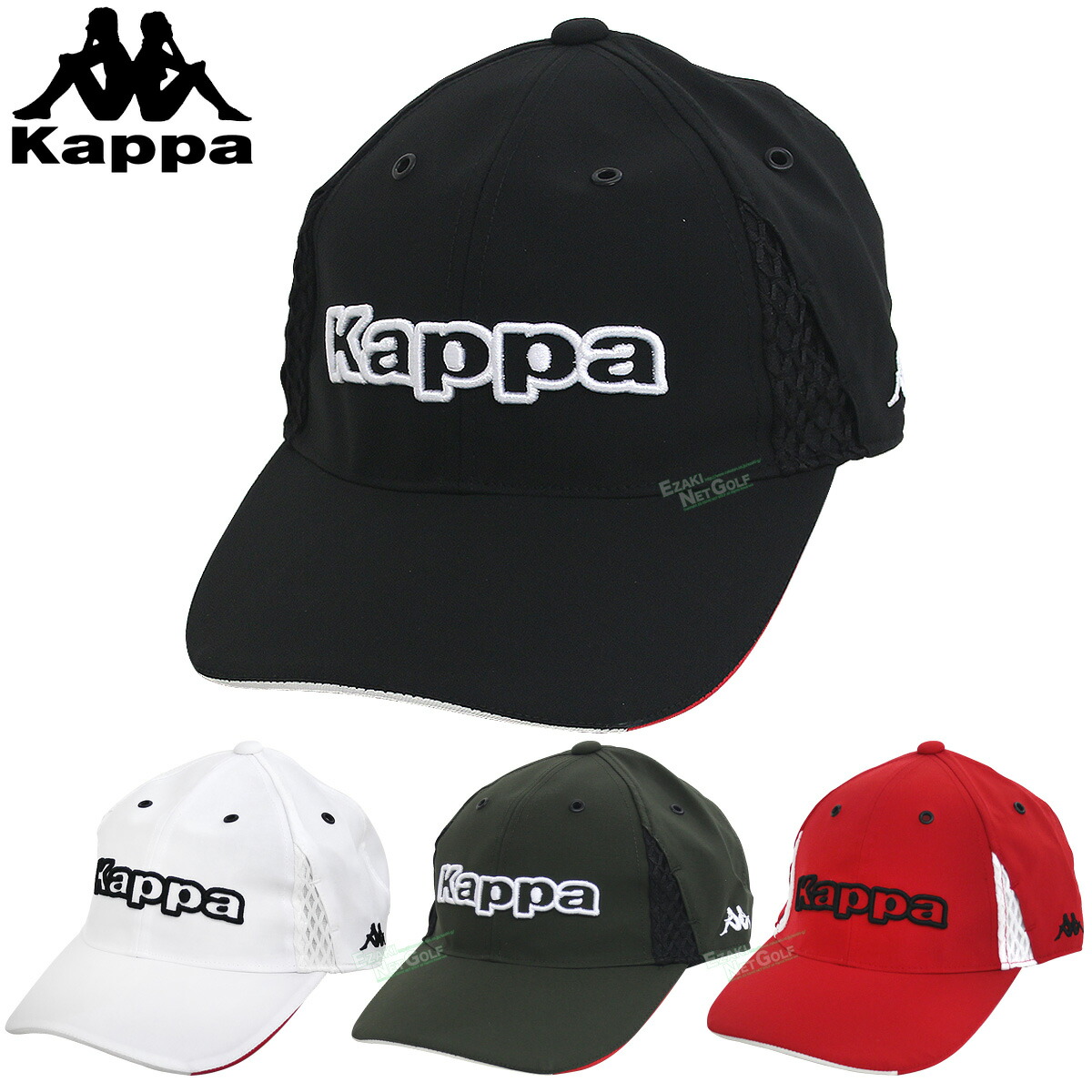 【楽天市場】KAPPA GOLF カッパ ゴルフ 正規品 メンズ ゴルフ キャップ 2025新製品 「 615-910 」 【当店在庫品 ...