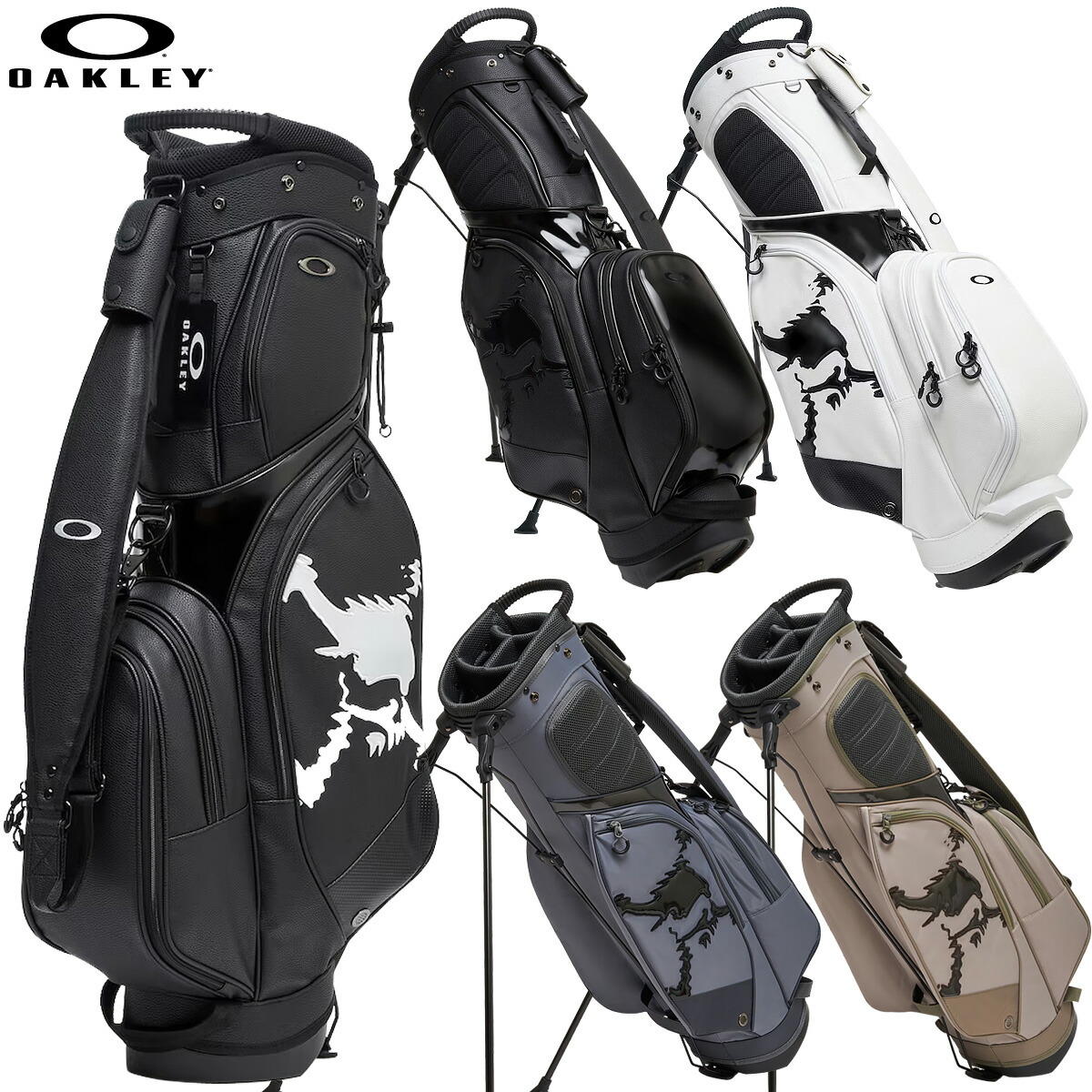 【楽天市場】OAKLEY オークリー 日本正規品 SKULL STAND 17.0 FW ( スカル スタンド 17.0 FW ) スタンド キャディバッグ 「 FOS901529 」 【当店 ...