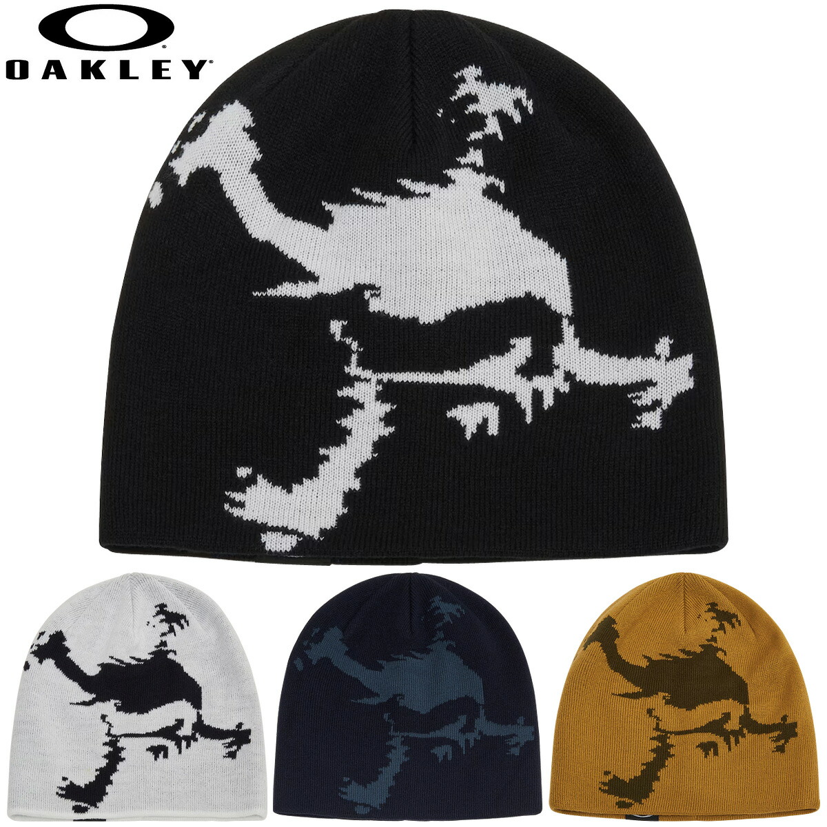 【楽天市場】OAKLEY オークリー 日本正規品 SKULL BEANIE FA 24.0 スカル ビーニー ゴルフ ニットキャップ 2024モデル 「 FOS901896 」 【当店在庫品 ...