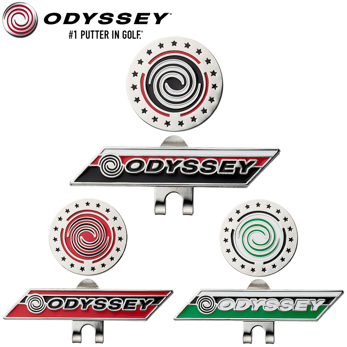 【楽天市場】ODYSSEY オデッセイ 日本正規品 Logo Marker 23 JM ロゴ マーカー 【当店在庫品】：EZAKI NET GOLF