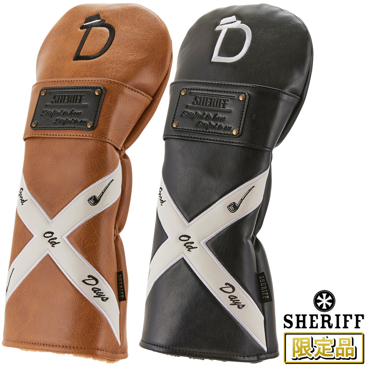 【楽天市場】【限定品】 SHERIFF シェリフ 日本正規品 STANDARD クラシックシリーズ ドライバー用 ヘッドカバー 2024モデル ...