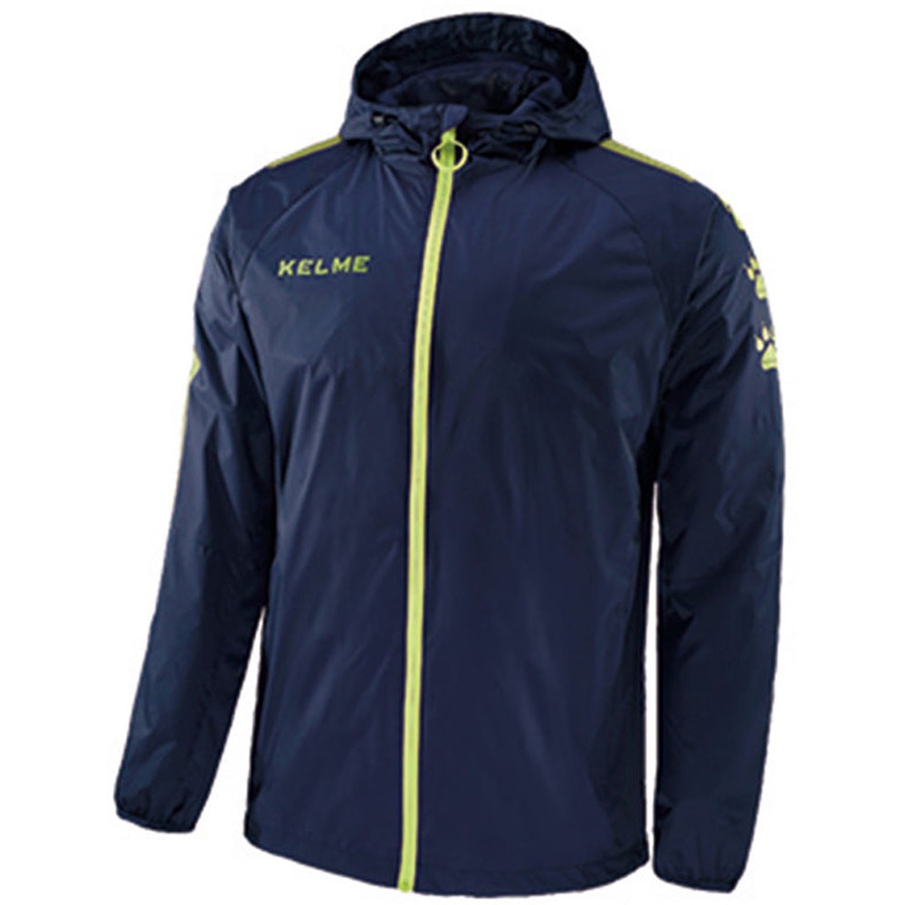【楽天市場】KELME(ケレメ) Jr. WIND-JACKET ブルー/ネオンイエロー：EZAKI NET GOLF