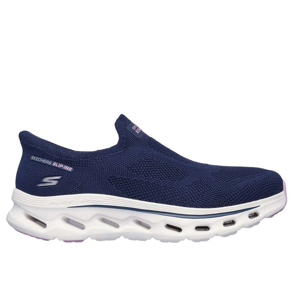 【楽天市場】スケッチャーズ GO WALK GLIDE-STEP 2.0-ANNETTE NAVY/MULTI skj-125120-nvmt ...