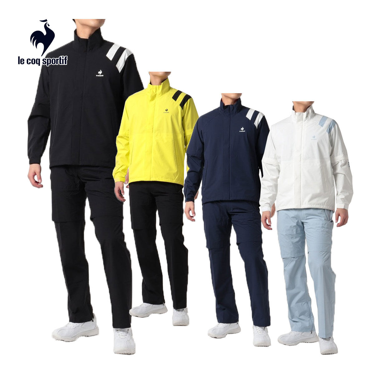 【楽天市場】【5/9～5/16限定!エントリーで最強翌日配送商品10倍!】 lecoq sportif ルコックスポルティフ日本正規品 レイン ...
