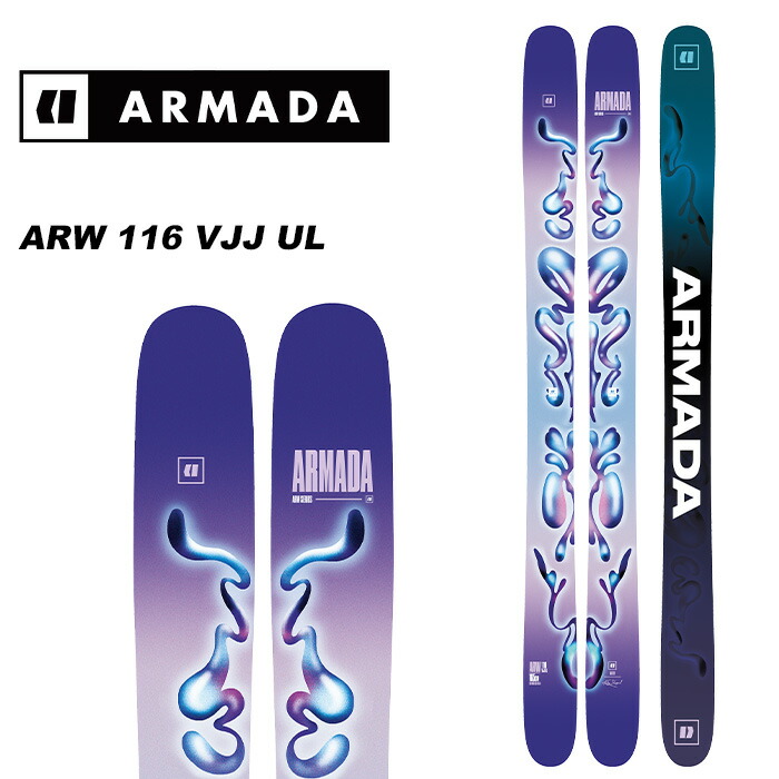 【楽天市場】ARMADA アルマダ スキー板 ARW 116 VJJ UL 板単品 23-24 モデル レディース：DREAM GATES ...