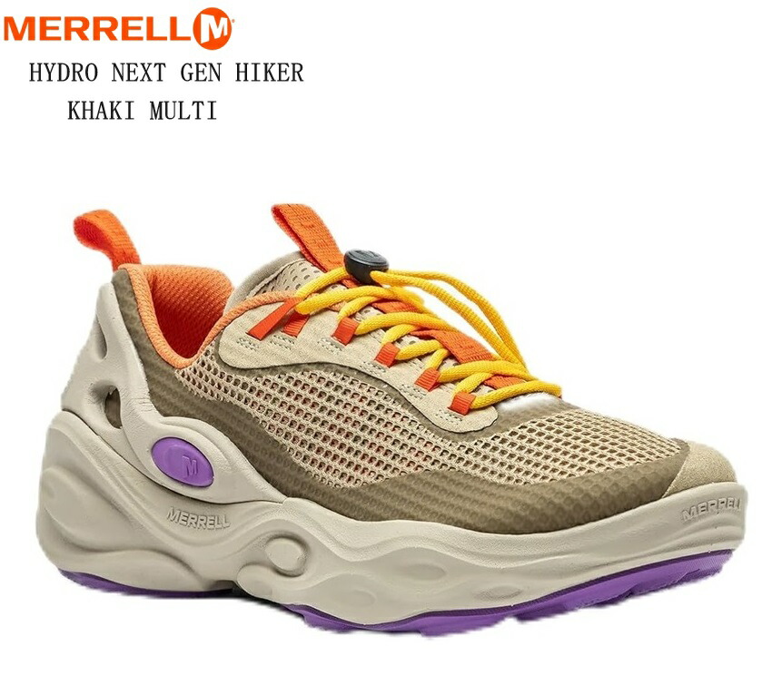 【楽天市場】MERRELL(メレル)HYDRO NEXT GEN HIKER メンズ メッシュカジアュルスニーカー J005745 ...