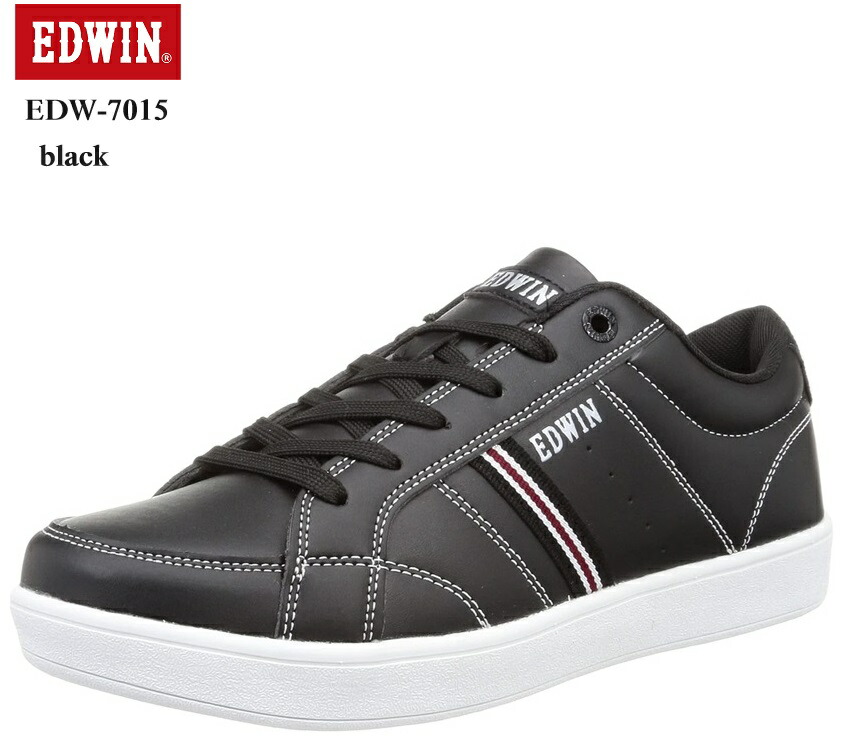 【楽天市場】EDWIN(エドウィン)EDW-7015メンズ 軽量 コートカジュアルスニーカー 柔らかな履き口がフィット 通学 シューズにも最適：フューチャーロード