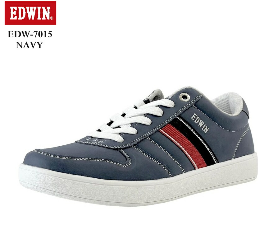 【楽天市場】(エドウィン)EDW-7015 EDWIN メンズ 軽量 コートカジュアルスニーカー 柔らかな履き口がフィット 通学 シューズにも最適：フューチャーロード