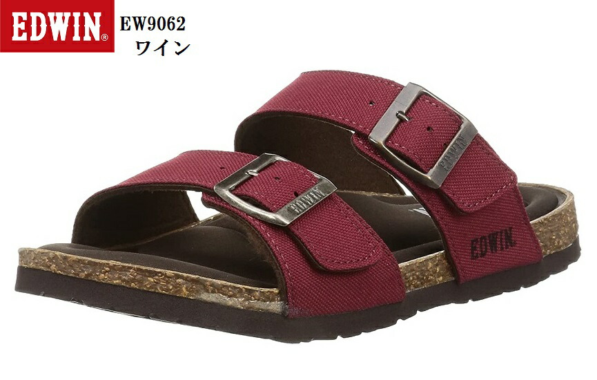 【楽天市場】EDWIN(エドウィン)EW9062 メンズ フットペットカジュアルサンダル 海に川に山にと大活躍の1足 リゾートサンダル ダブルベルトが履きやすくシンプル：フューチャーロード