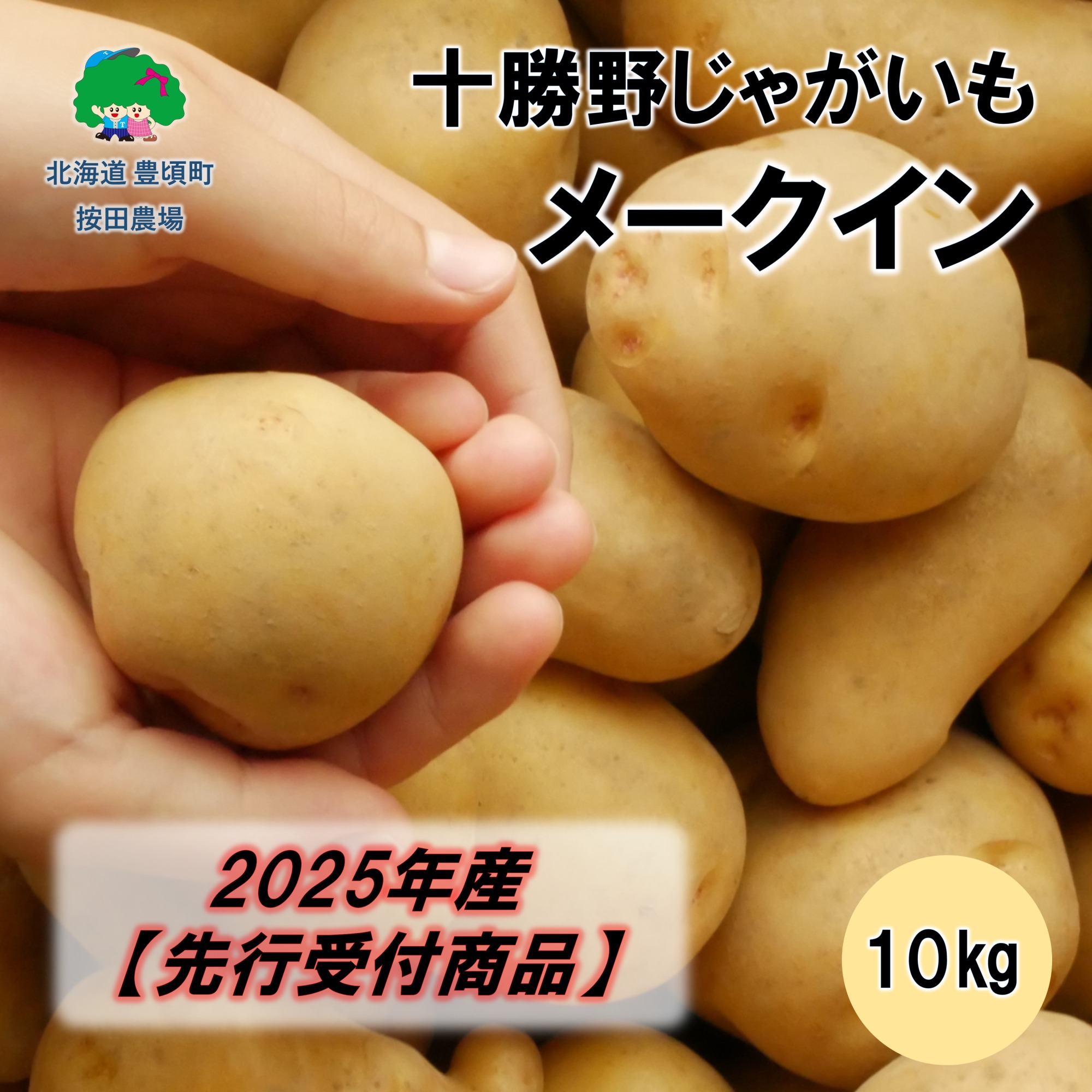 【楽天市場】【ふるさと納税】十勝野じゃがいも メークイン10kg【2025年産】（先行受付）[按田農場]"北海道 十勝 豊頃町" 先行予約 ...