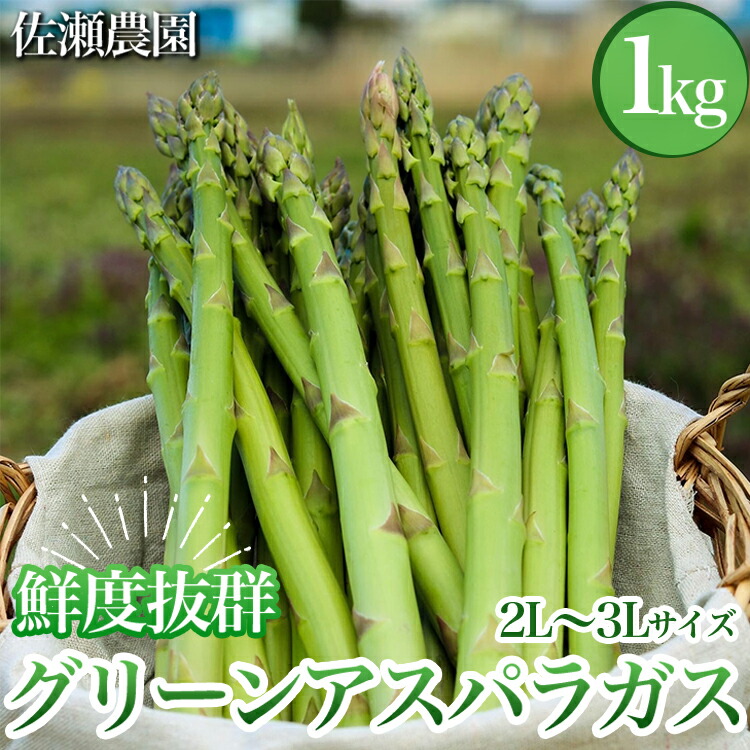 【楽天市場】【ふるさと納税】26-B 特選！アスパラガス1kg（2L～3L)サイズ ※2025年4月中旬～5月中旬頃に順次発送予定：福島県会津坂下町