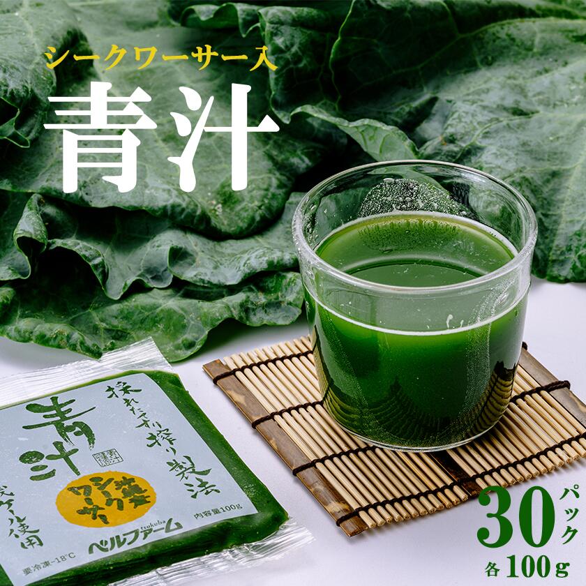 【楽天市場】【ふるさと納税】青汁シークワーサー入り 100g×30パック＜離島・沖縄配送不可＞ | 茨城県 つくば市 飲料 ドリンク 青汁 あ ...