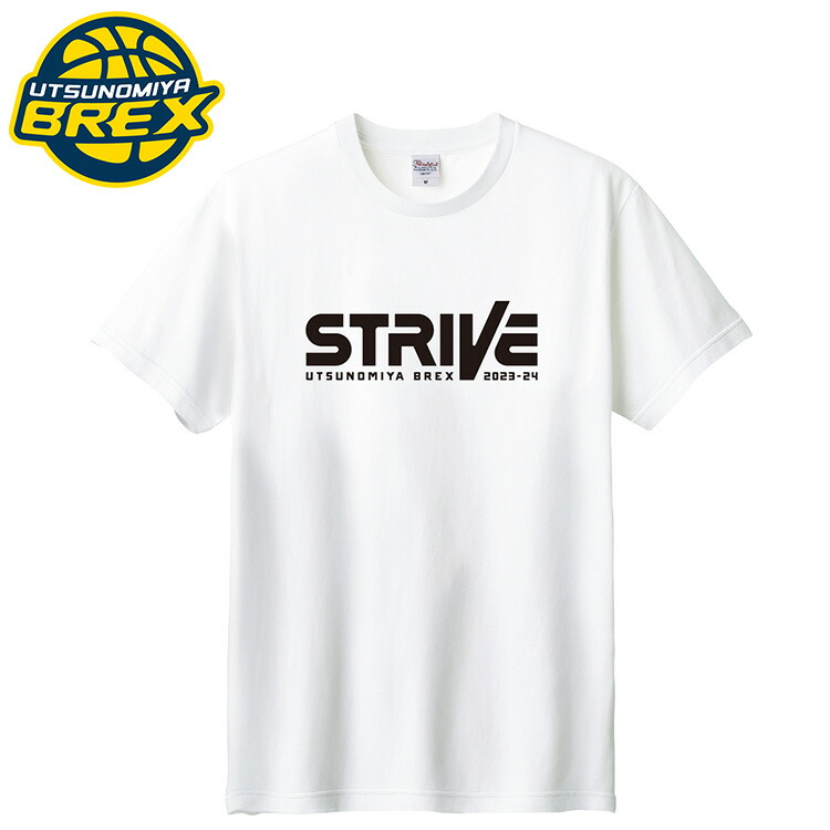 【楽天市場】【ふるさと納税】【宇都宮ブレックス】2023-24 スローガンTシャツ「STRIVE」＜TYPE 2＞※着日指定不可：栃木県宇都宮市