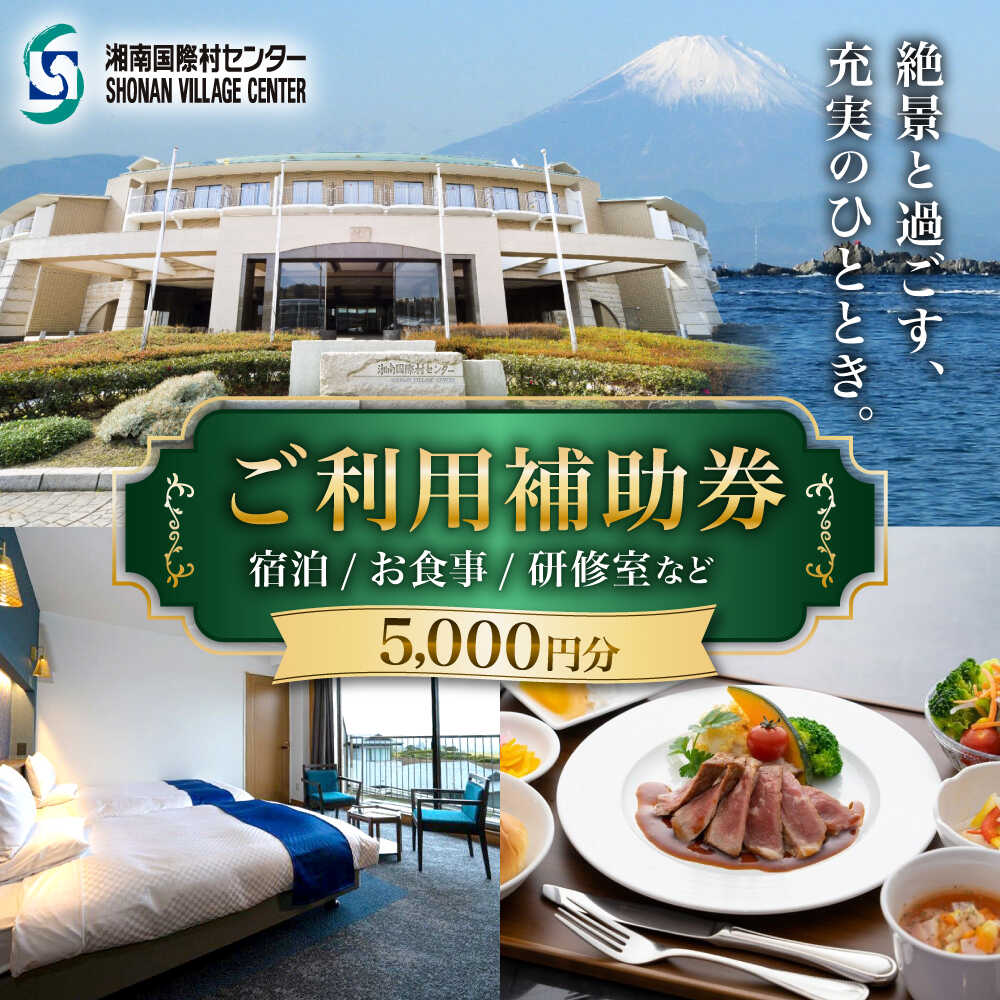 【楽天市場】【ふるさと納税】宿泊補助券 5000円分 ( 5000円 × 1枚 ) ／ 旅行券 宿泊チケット 旅行チケット 湘南国際村センター ...